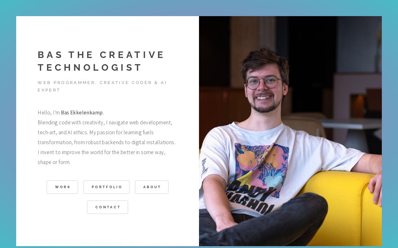 Bas The Creative Technologist